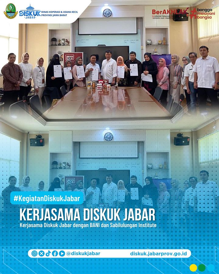 Kerjasama DisKUK Jabar dengan BANI dan Sabilulungan Institute | Portal ...